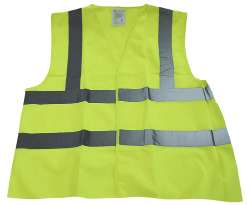 Hi-Viz Vest Yellow Large - The Magic Touch