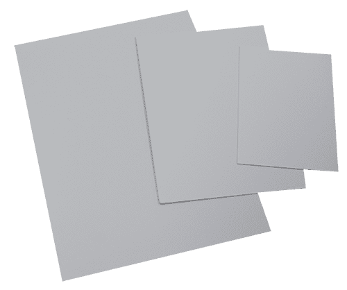 White Coloured Metal A4 Printable Area 203mm x 278mm - The Magic Touch
