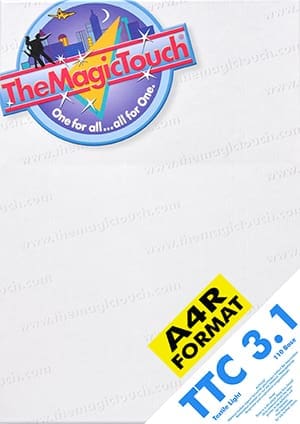 TTC 3.1 Transfer Paper A4R Box of 100 Sheets - The Magic Touch