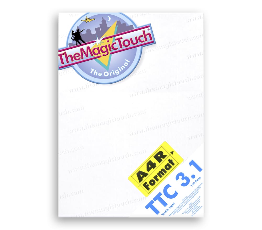 TTC 3.1 Transfer Paper A4R Box of 100 Sheets - TheMagicTouch