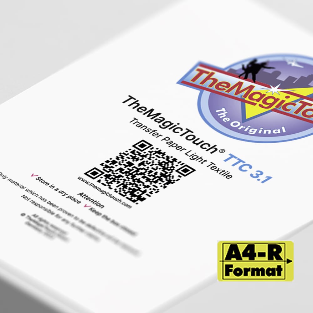 TTC 3.1 Transfer Paper A4R Box of 100 Sheets - TheMagicTouch