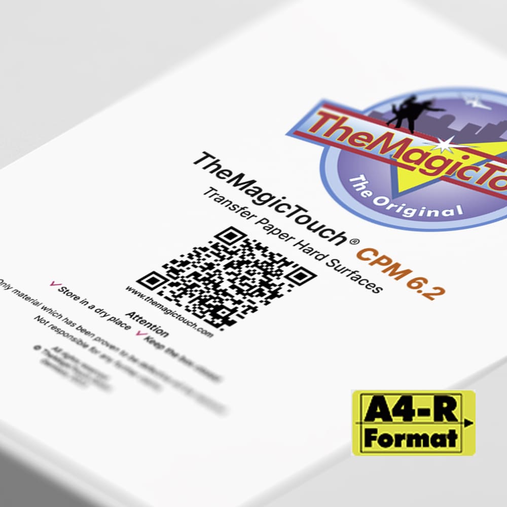 CPM 6.2 Transfer Paper A4R Micro Box of 25 sheets - TheMagicTouch