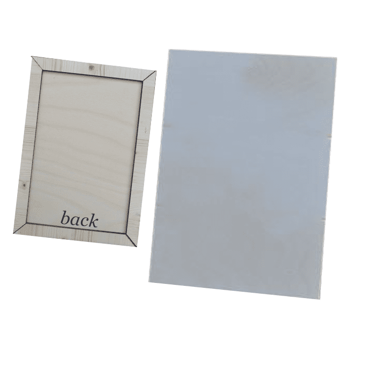 White Birch Wood Frames