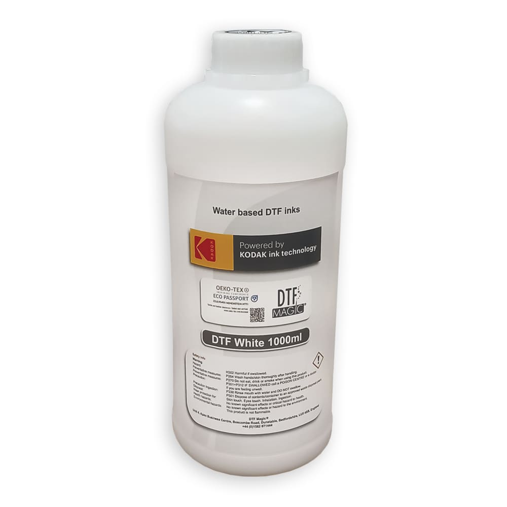 Direct To Film Inks DTF Kodak White Ink 1L - TheMagicTouch