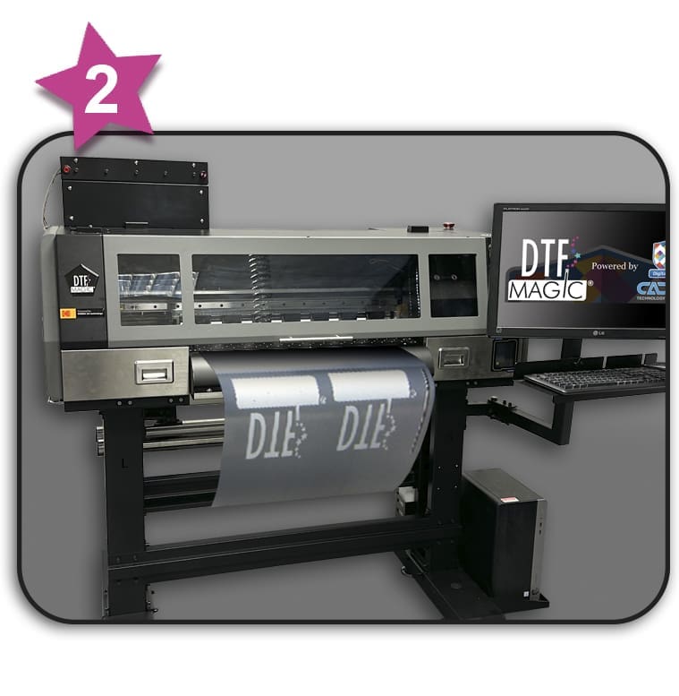 DTF Manual Curing Process - DTFMagic 60PRO