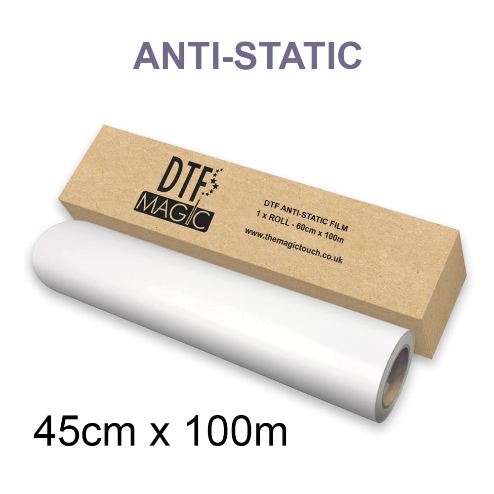 DTF Film DTF Transfers - DTF Anti-Static Film 450mm x 100m